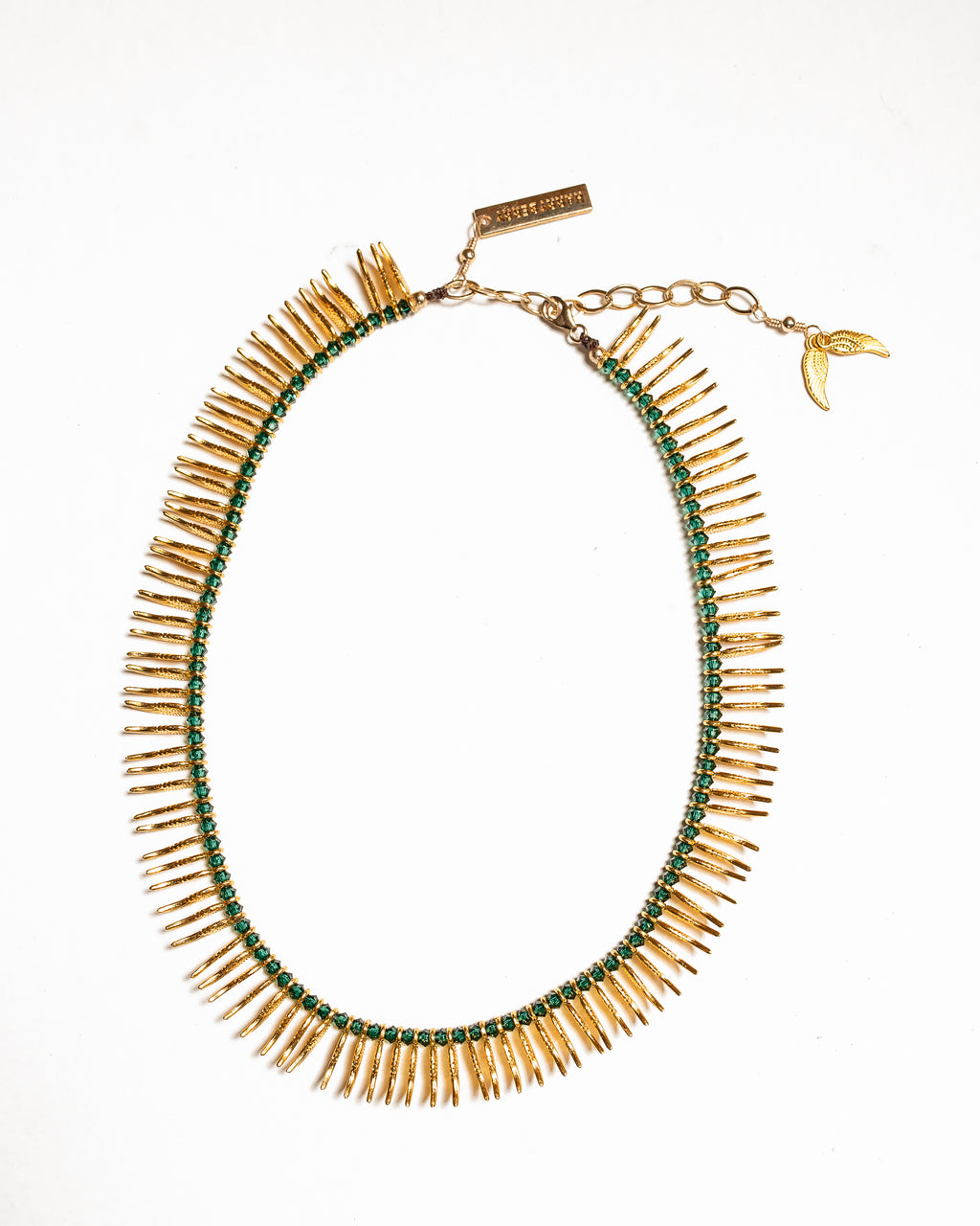 GABRIEL NECKLACE EMERALD – Harry Berry New York